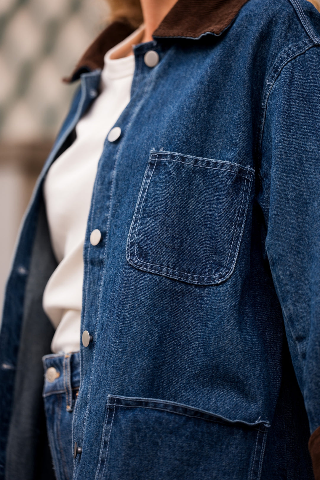 Veste Rosalie en jean Lili & Lala