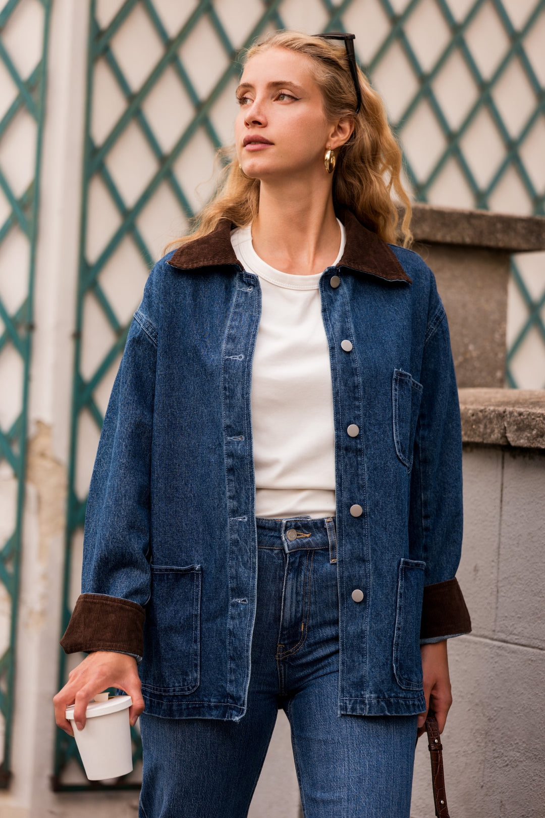 Veste Rosalie en jean Lili & Lala